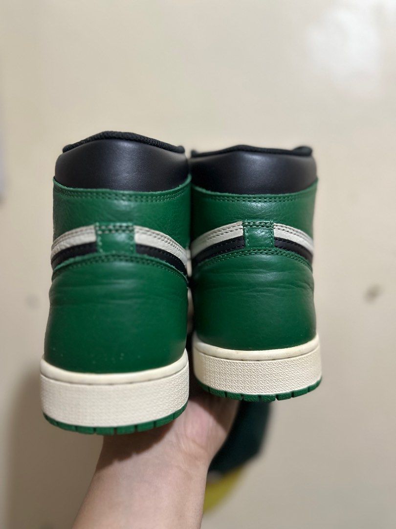 J1 high og greentoes v1, Men's Fashion, Footwear, Sneakers on Carousell
