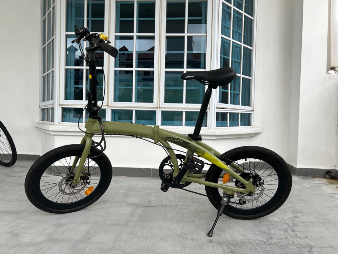 java zelo 2 foldable bike 7 speed Shimano, Sports Equipment, Bicycles ...