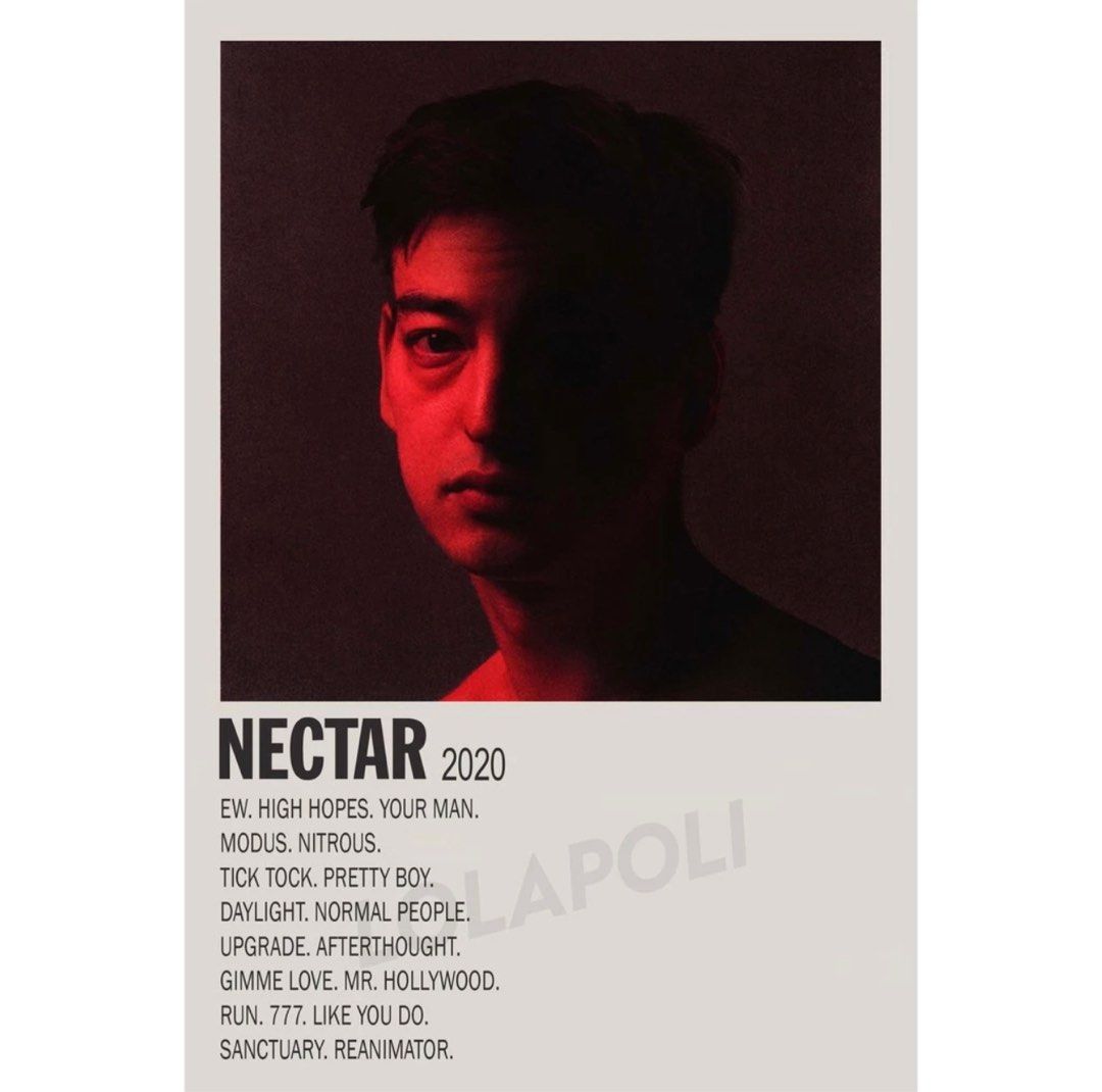 Joji - Nectar Album cover poster, Hobbies & Toys, Memorabilia & Collectibles, Vintage ...