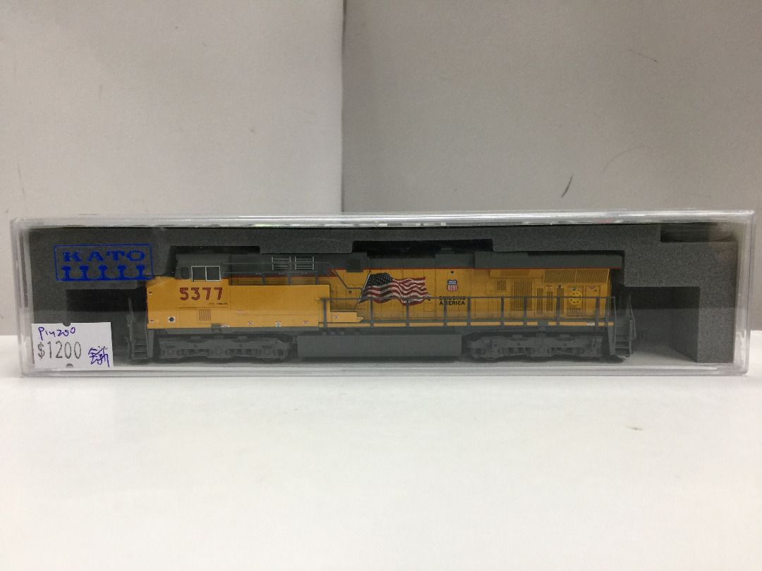 KATO N-GAUGE 176-8942 ES44AC UP#5377 PRECISION RAILROAD MODELS (68334 ...