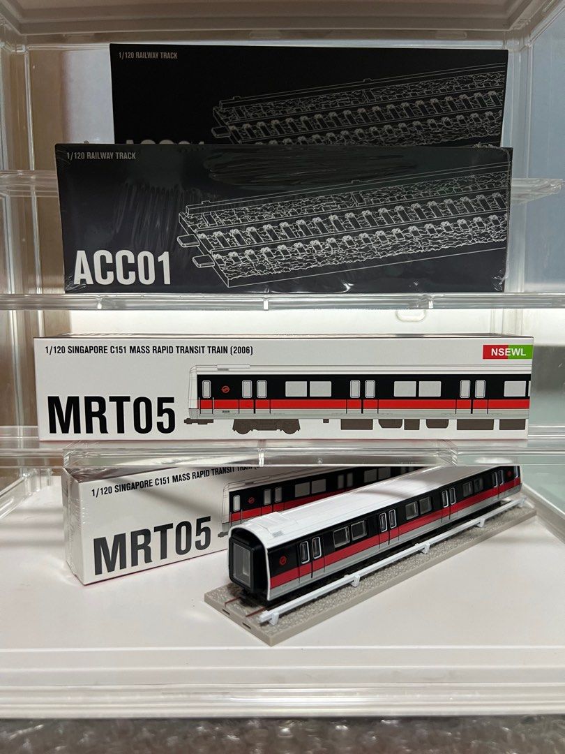 Kawasaki Heavy Industries C151 Singapore MRT TRAINS (2006) + Train ...