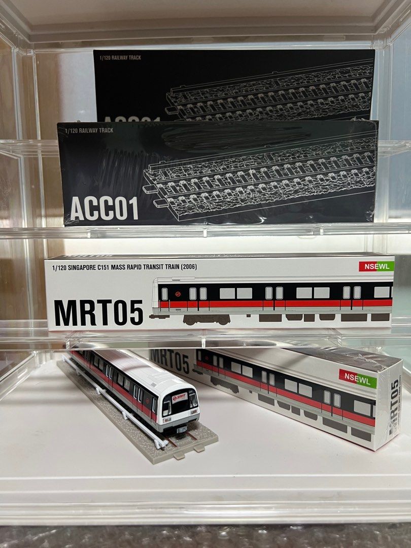 Kawasaki Heavy Industries C151 Singapore MRT TRAINS (2006) + Train ...