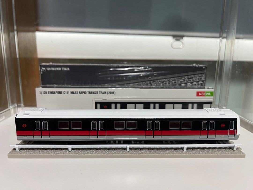 Kawasaki Heavy Industries C151 Singapore MRT TRAINS (2006) + Train ...