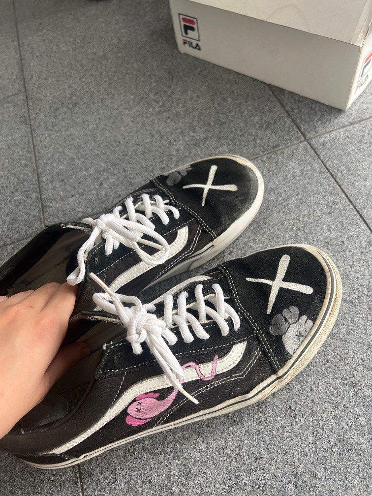 kaws old school vans, Men's Fashion, Footwear, Sneakers on Carousell