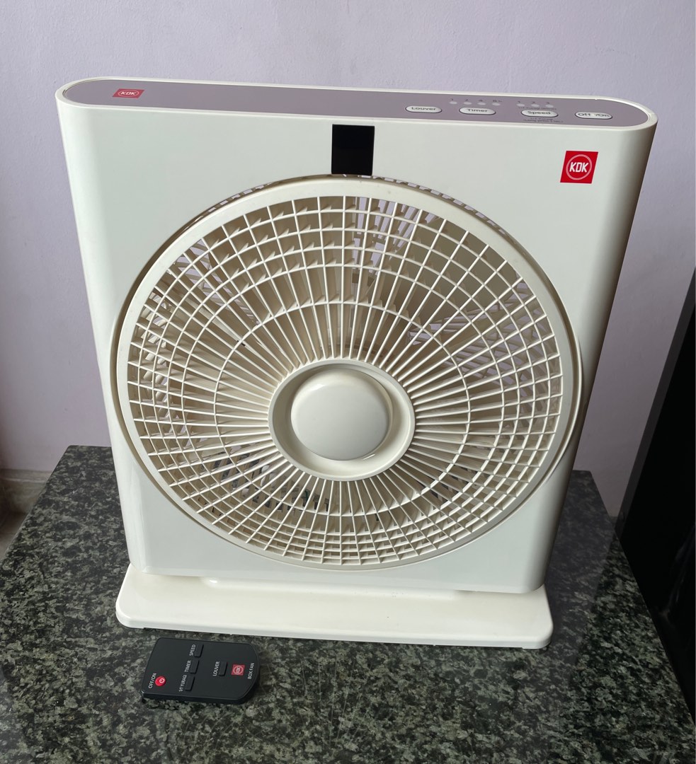 KDK SD30H Box Fan, Furniture & Home Living, Lighting & Fans, Fans on ...