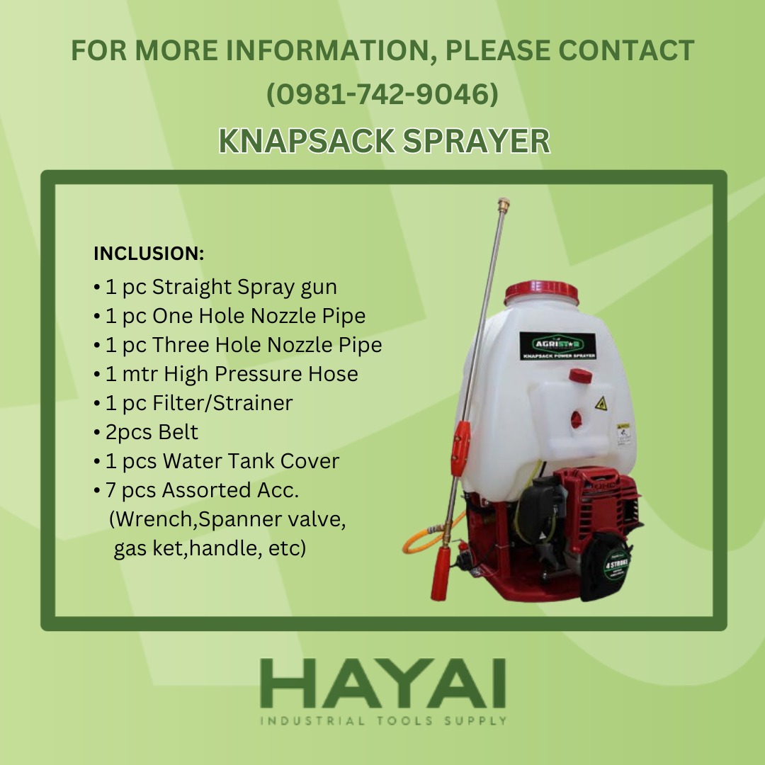 KNAPSACK SPRAYER, Commercial & Industrial, Construction Tools ...