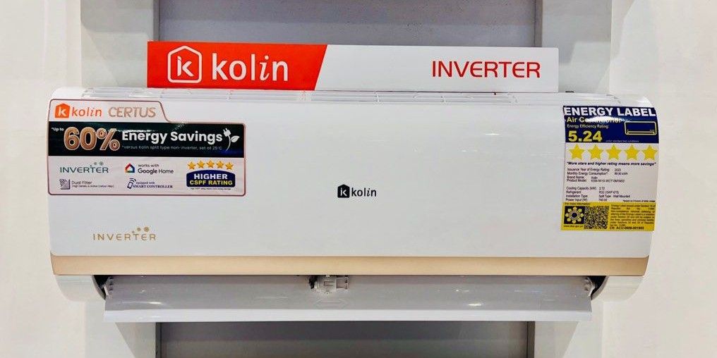 🌸KOLIN INVERTER SPLIT TYPE AIRCONDITIONER 🌸, TV & Home Appliances, Air ...
