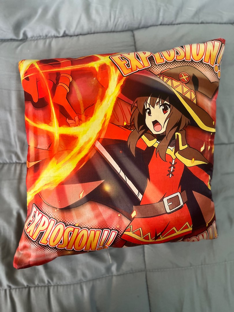 Konosuba | Megumin Pillow Case, Furniture & Home Living, Bedding ...