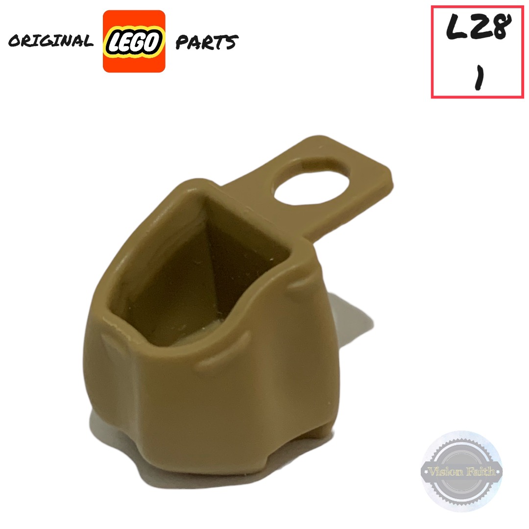 L28.1. LEGO MINIFIGURE, BODY WEAR PARTS #92590 - MINIFIGURE BACKPACK ...
