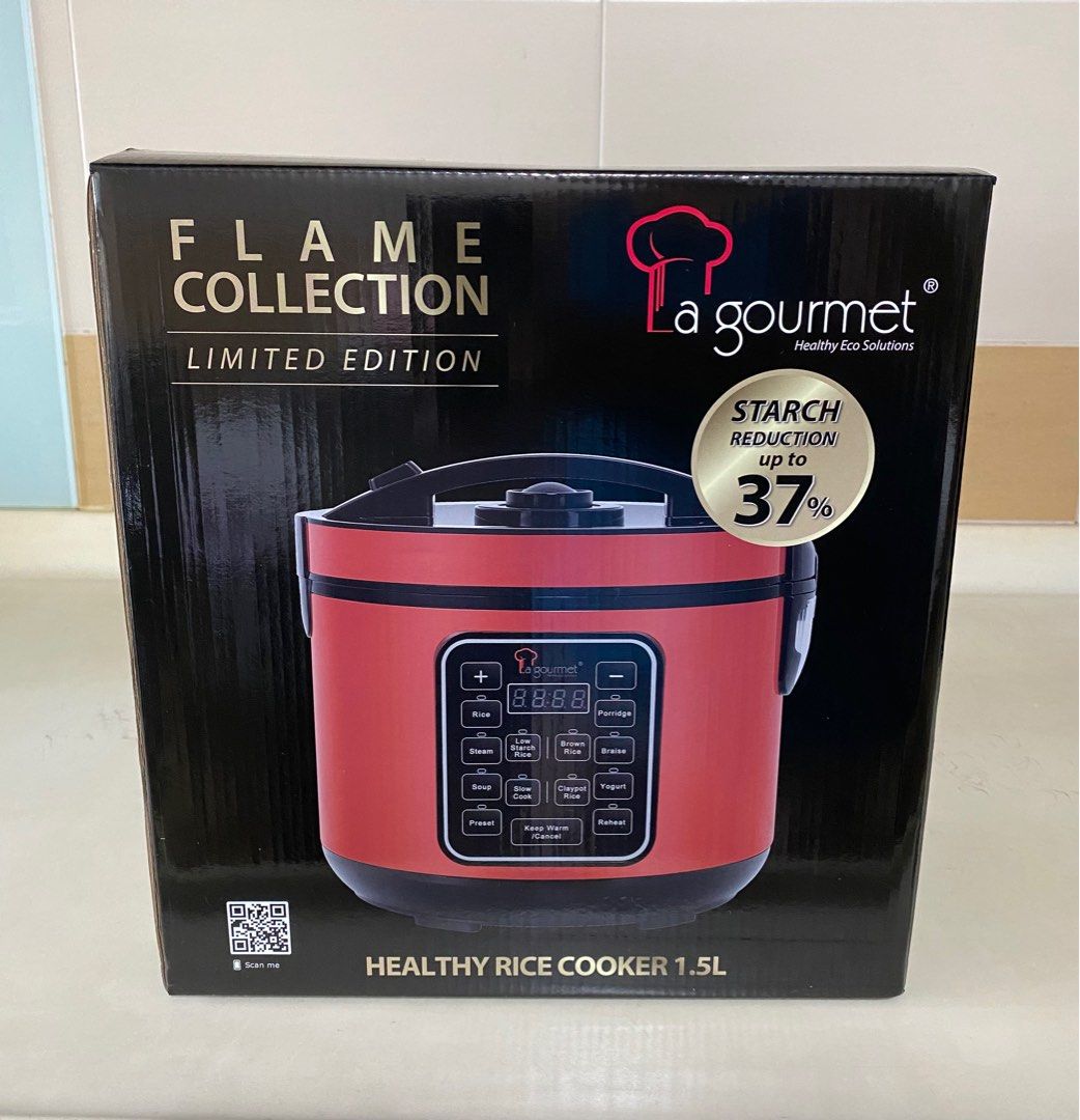 La Gourmet Healthy Rice Cooker (Limited Edition), TV & Home Appliances ...