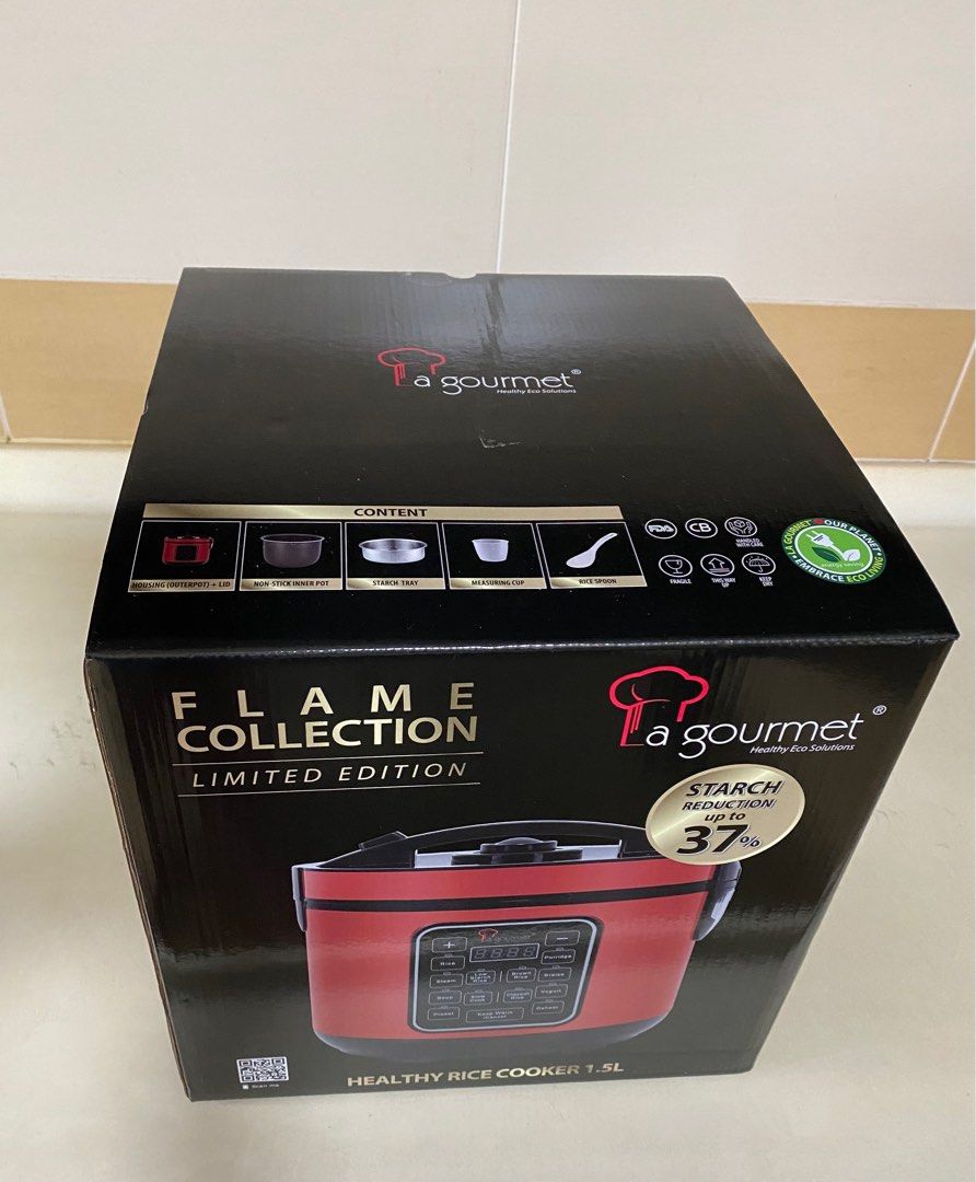 La Gourmet Healthy Rice Cooker (Limited Edition), TV & Home Appliances ...