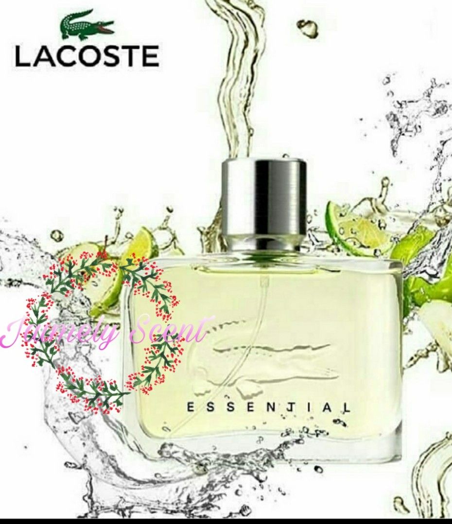 LACOSTE ESSENTIAL 125ML EDT MEN, Beauty & Personal Care, Fragrance ...