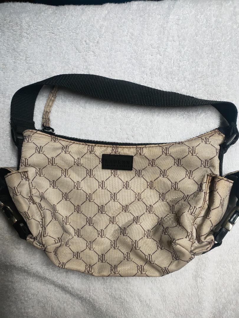 Lauren Ralph Lauren Shoulder Bag(SIGNATURE LRL LOGO MONOGRAM), Luxury ...