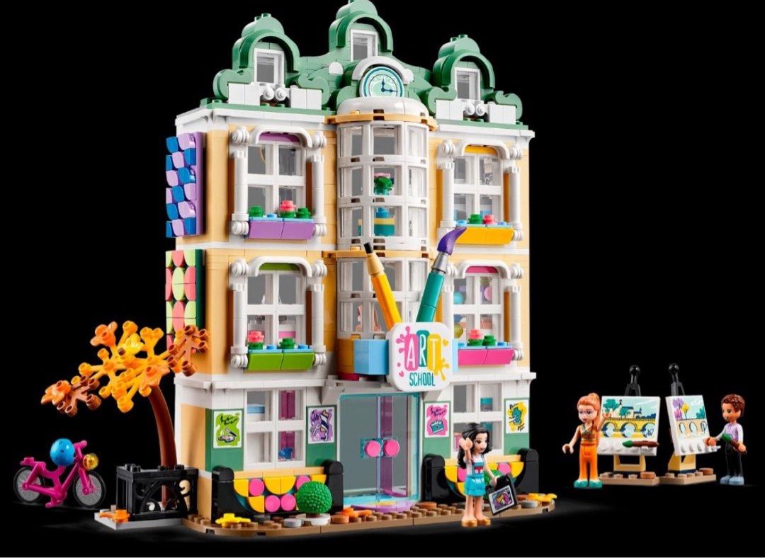 Lego friends 41711 Emma’s Art School (built), Hobbies & Toys, Toys ...