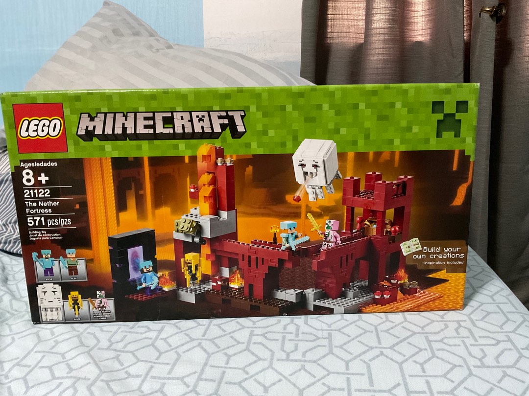 LEGO MINECRAFT The Nether Fortress, Hobbies & Toys, Toys & Games on ...
