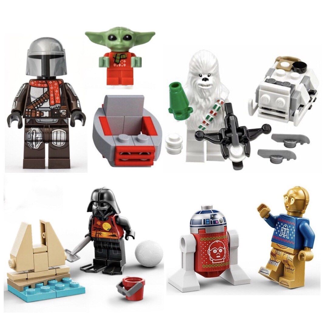 LEGO Star Wars Advent Calendar Christmas Exclusive Minifigures ...