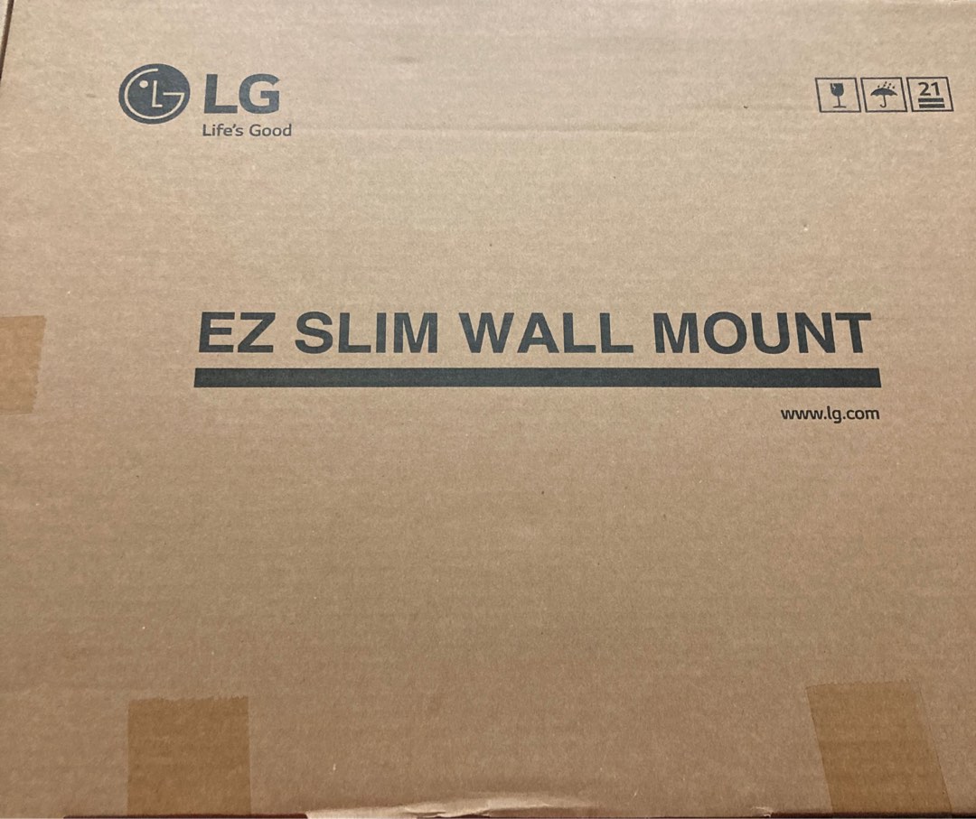 LG EZ Slim wall Mount - OLW480B, TV & Home Appliances, TV ...