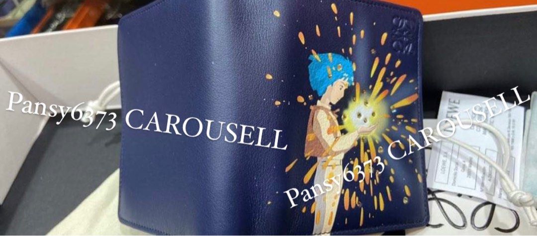 Loewe howl’s moving castle feather strap 哈爾移動城堡 羽毛 肩帶, 女裝, 手錶及配件, 其他飾物 ...