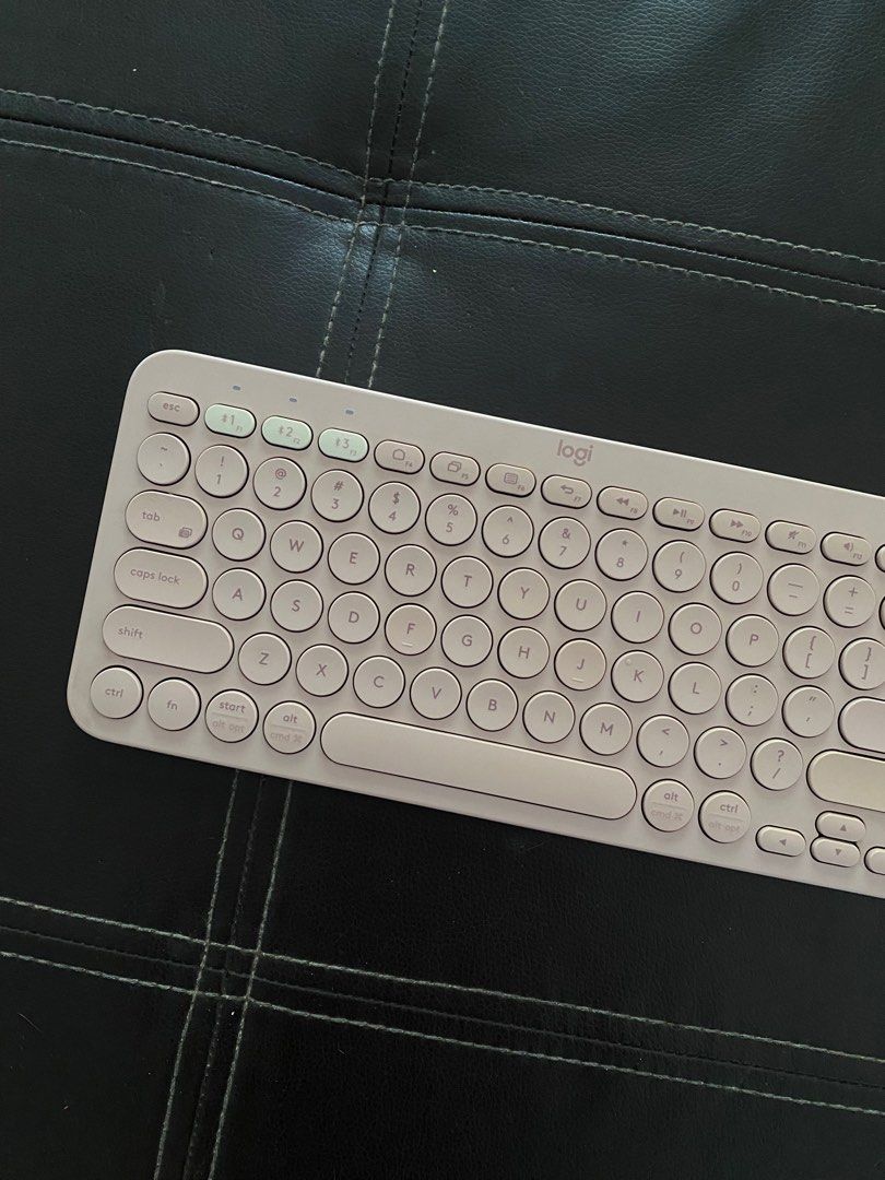 Logitech keyboard in pink, Computers & Tech, Parts & Accessories ...