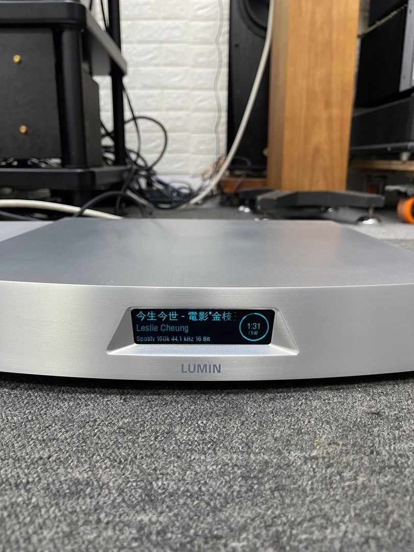 Lumin A1分體電源靚聲音樂串流播放器, 音響器材, Soundbar、揚聲器、藍牙喇叭、耳擴 - Carousell
