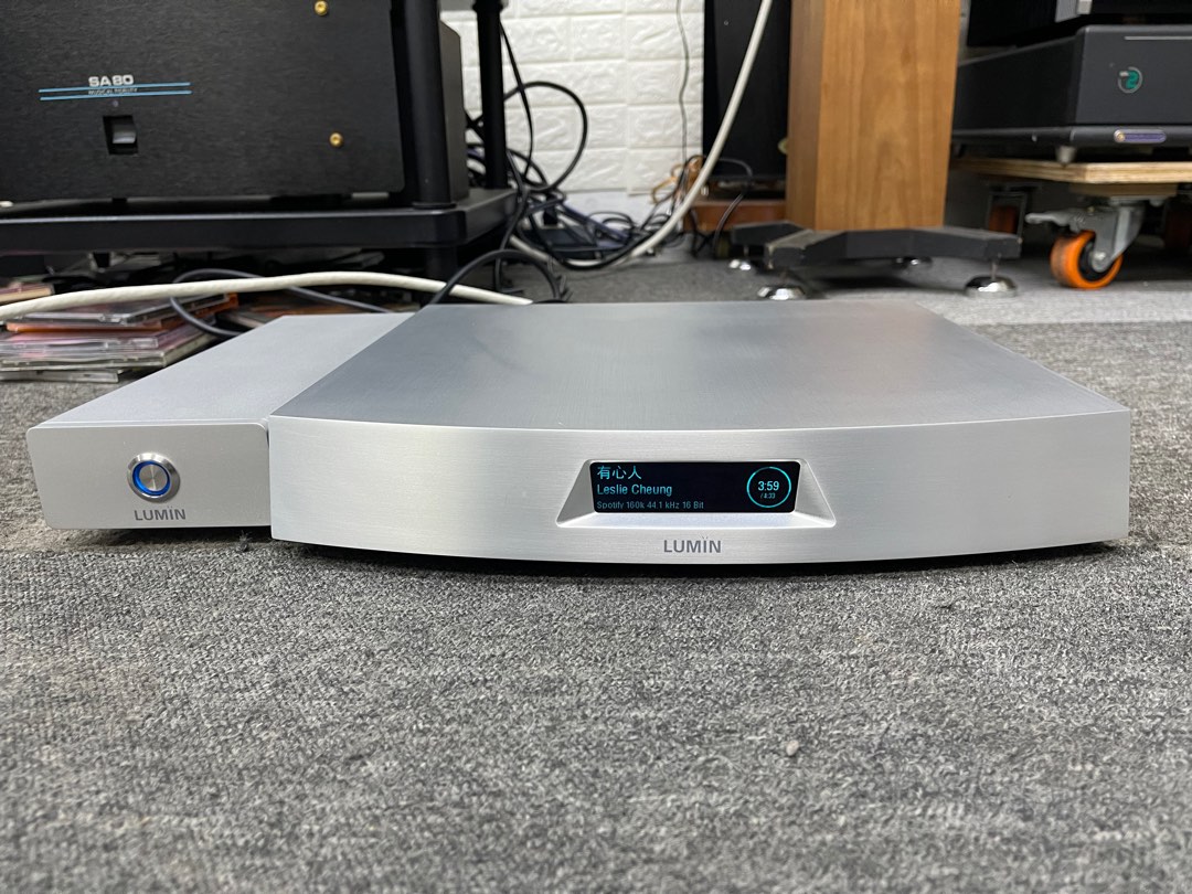Lumin A1分體電源靚聲音樂串流播放器, 音響器材, Soundbar、揚聲器、藍牙喇叭、耳擴 - Carousell