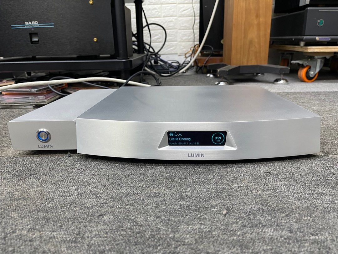Lumin A1分體電源靚聲音樂串流播放器, 音響器材, Soundbar、揚聲器、藍牙喇叭、耳擴 - Carousell