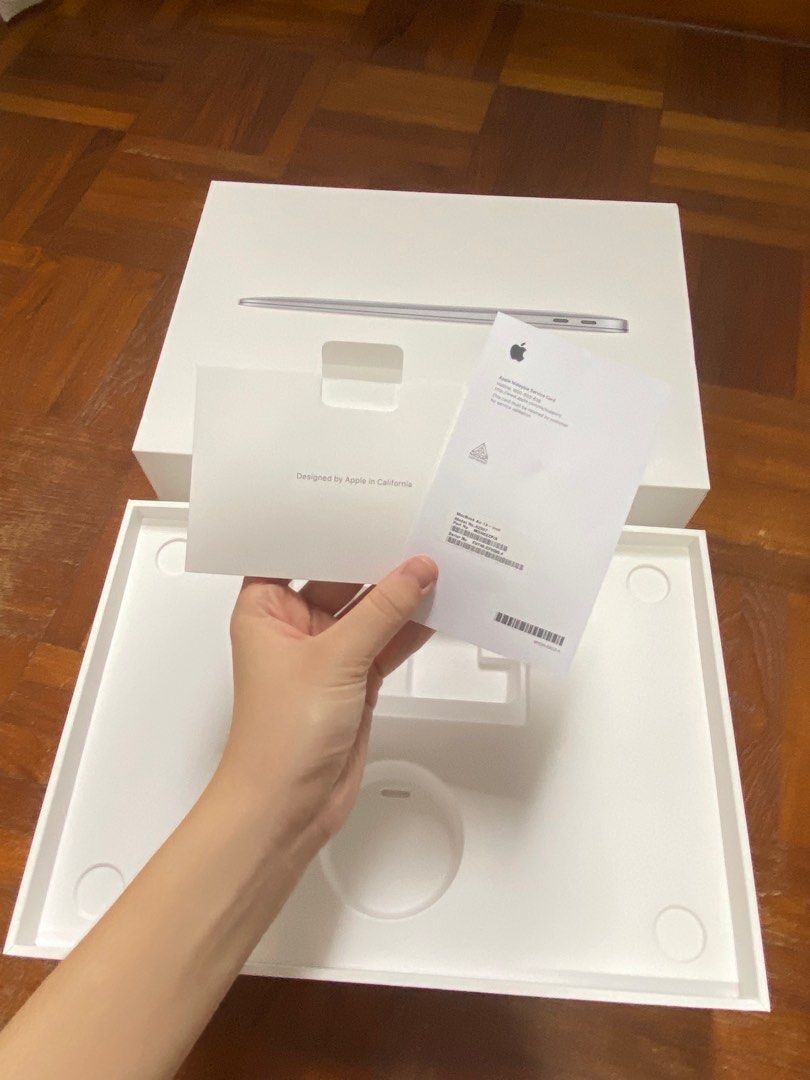 macbook air m1 box, Computers & Tech, Laptops & Notebooks on Carousell