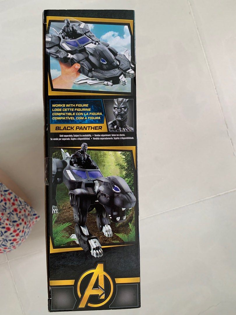 Marvel Black Panther 2in 1 Panther Jet, Hobbies & Toys, Toys & Games on ...