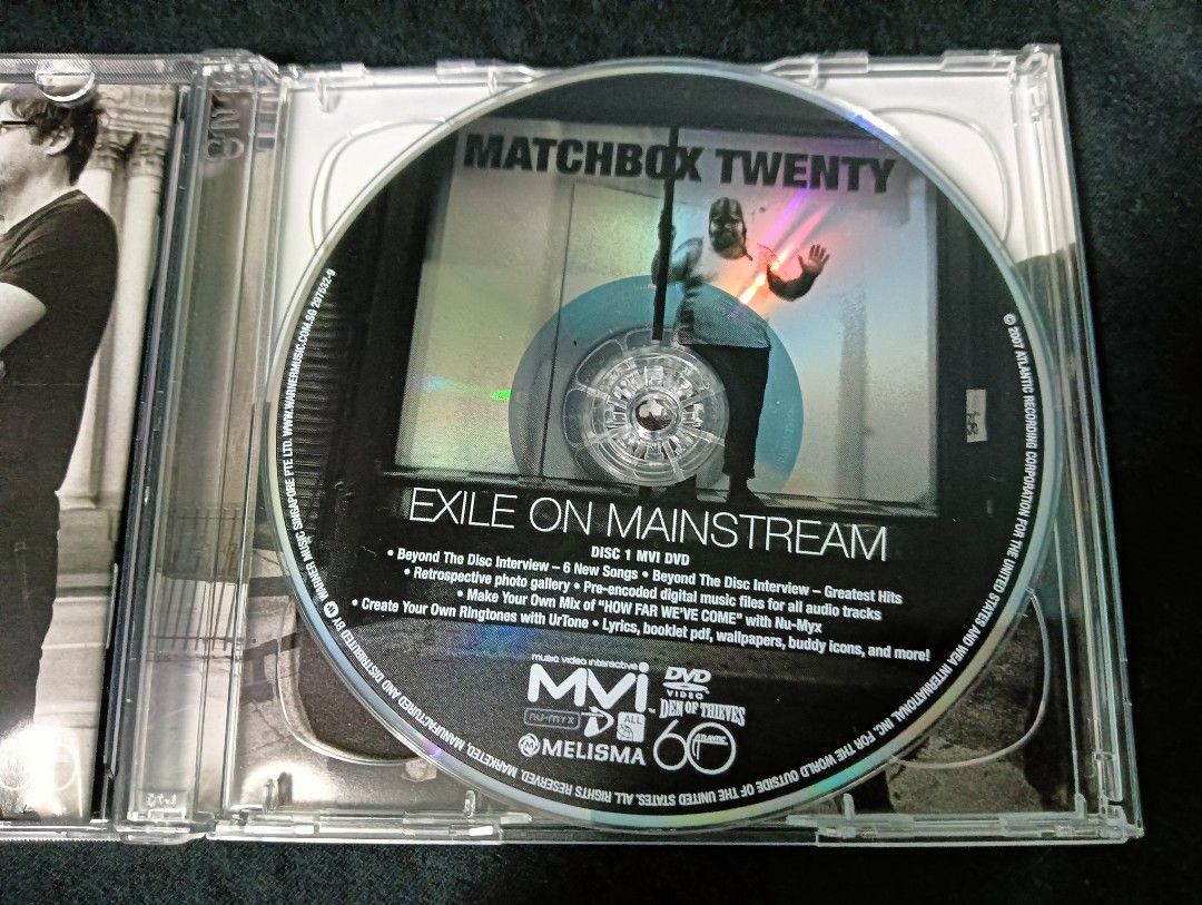 Matchbox Twenty - Exile on mainstream CD+DVD, Hobbies & Toys, Music ...