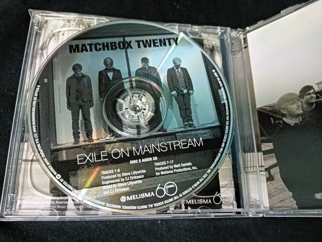 Matchbox Twenty - Exile on mainstream CD+DVD, Hobbies & Toys, Music & Media, CDs & DVDs on Carousell