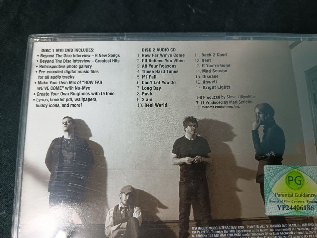 Matchbox Twenty - Exile on mainstream CD+DVD, Hobbies & Toys, Music ...