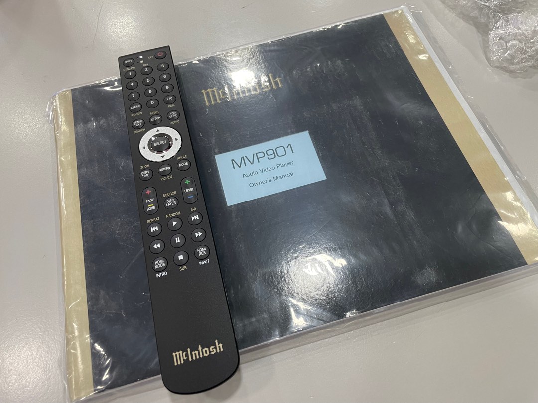 McIntosh MV901 Audio Video Player, Audio, Soundbars, Speakers ...