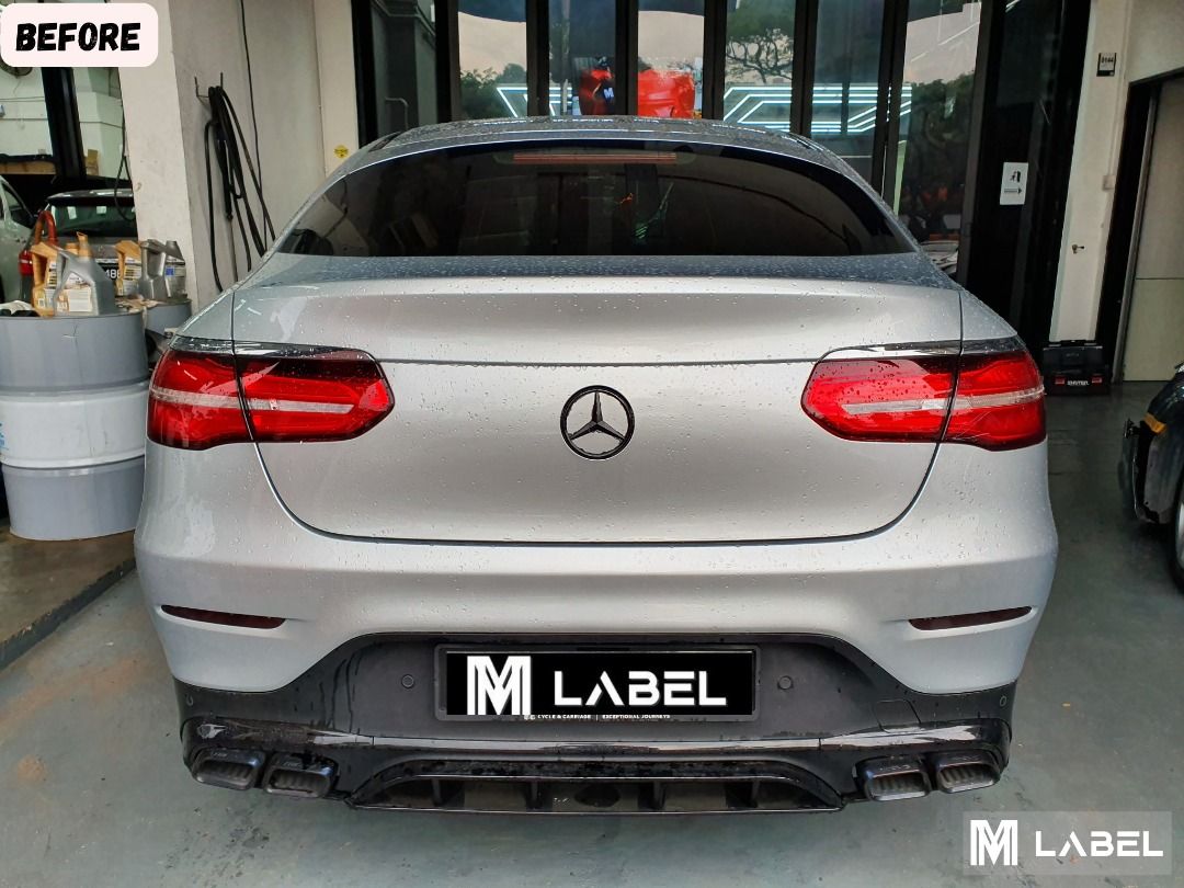 Mercedes Benz GLC Full Vinyl Wrap -Chameleon White Gold, Car ...