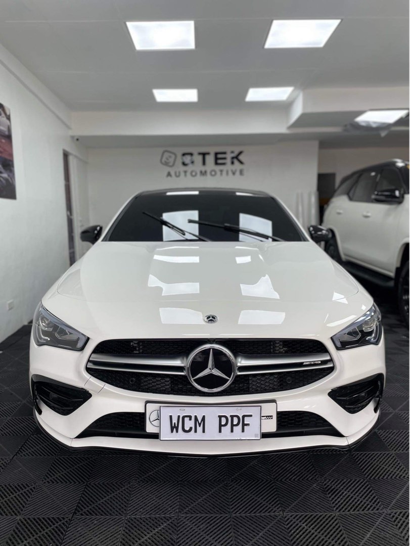 Mercedes-Benz CLA35 AMG with PPF Wrap by Wrap Car Manila Auto, Cars for ...