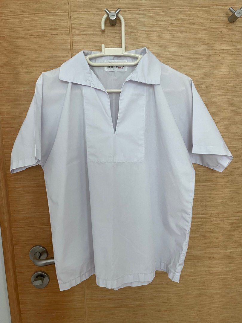 MGS Uniform, Blouse, Pinafore , Women's Fashion, Tops, Blouses on Carousell