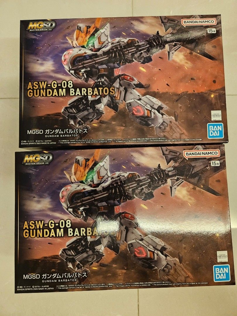MGSD GUNDAM BARBATOS, Hobbies & Toys, Toys & Games on Carousell