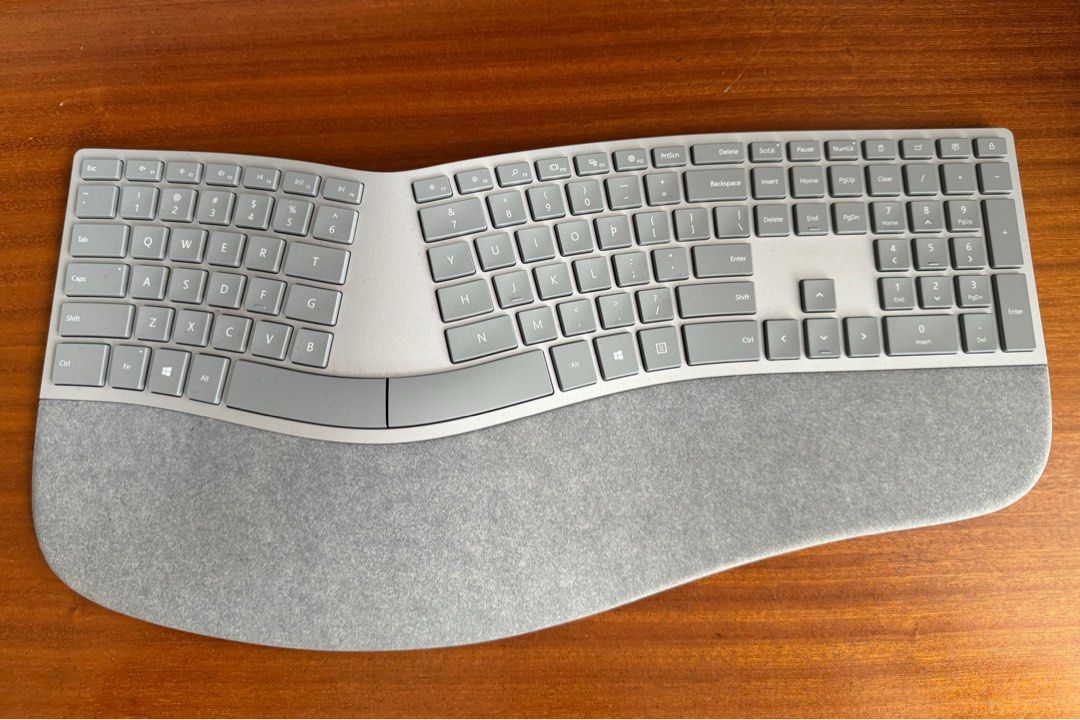 Microsoft Surface Ergonomic Keyboard, Computers & Tech, Parts & Accessories, Computer Keyboard ...