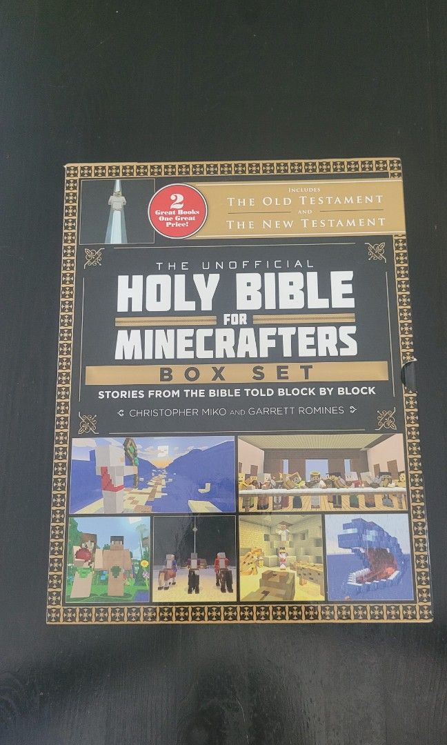 Minecraft holy bible, Hobbies & Toys, Books & Magazines, Fiction & Non ...