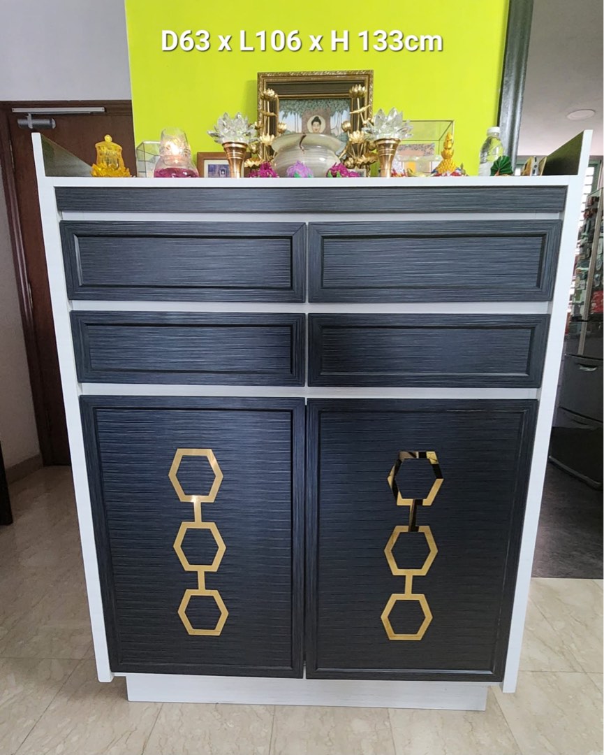 Modern alter table n storage cabinet, Furniture & Home Living ...