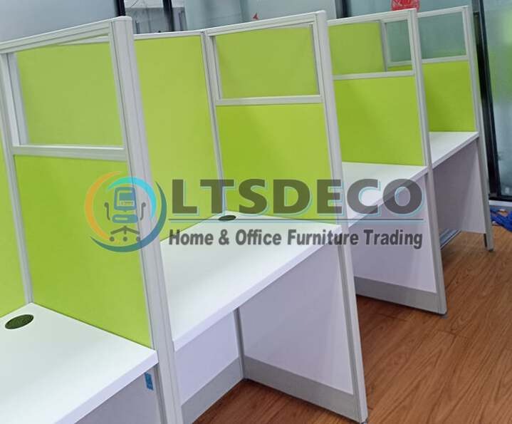 modular office partition/workstation table l office furniture ...