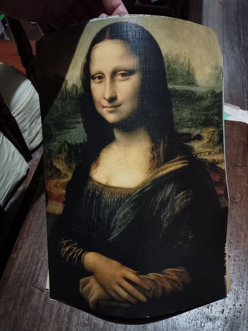 Mona Lisa painting by Leonardo da Vinci replica, Hobbies & Toys ...
