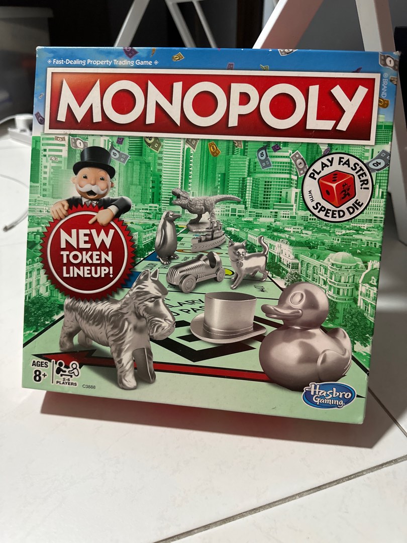 Monopoly speed die edition, Hobbies & Toys, Toys & Games on Carousell