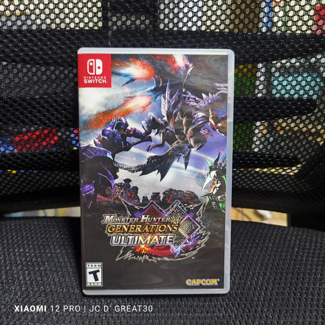 Monster hunter Generations Ultimate Switch Game, Video Gaming, Video ...