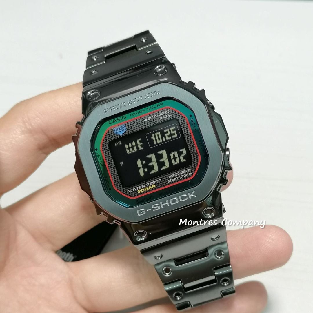 Montres Company 香港註冊公司(31年老店) 卡西歐 CASIO G-SHOCK 不鏽鋼錶帶 不鏽鋼 GMW GMWB5000 ...