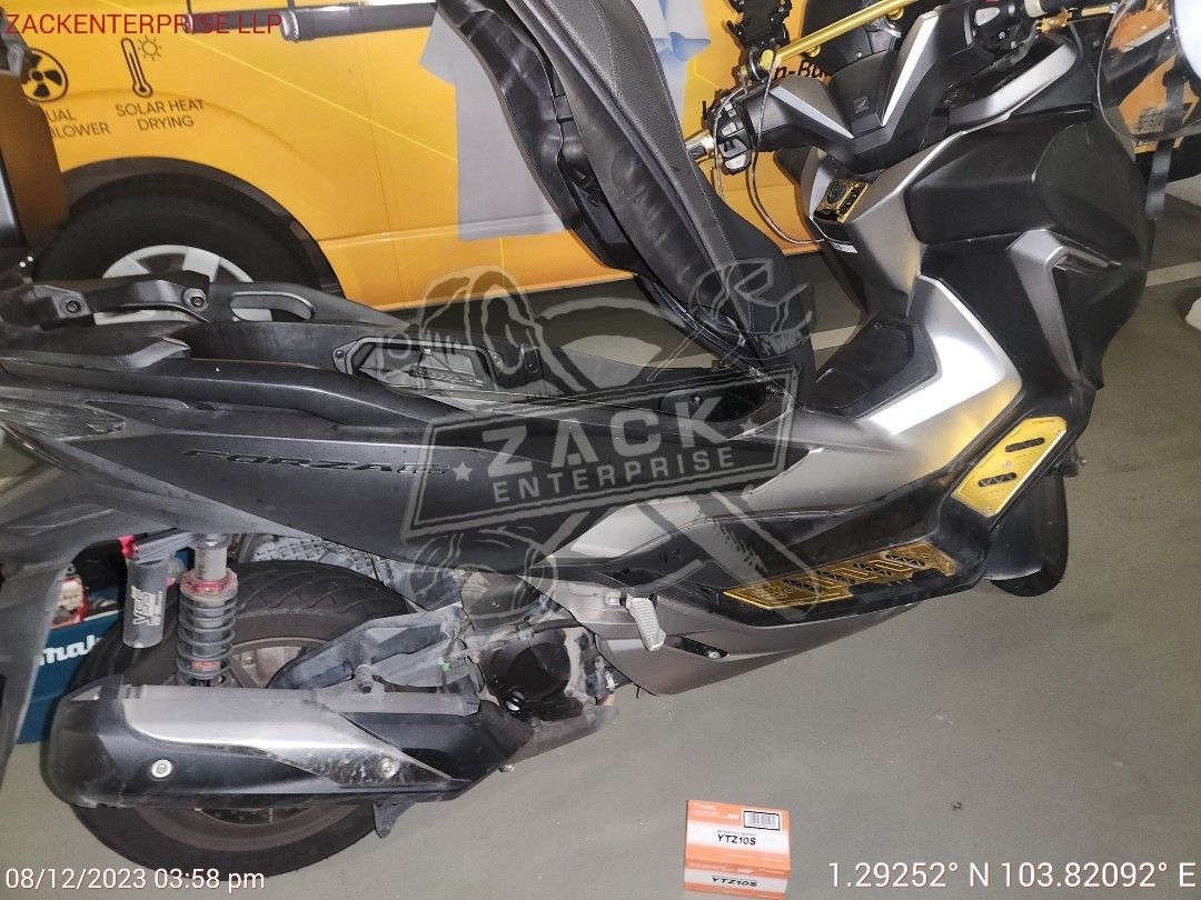 Motorcycle Battery Replacement Rescue and Recovery Yuasa Battery Jump ...