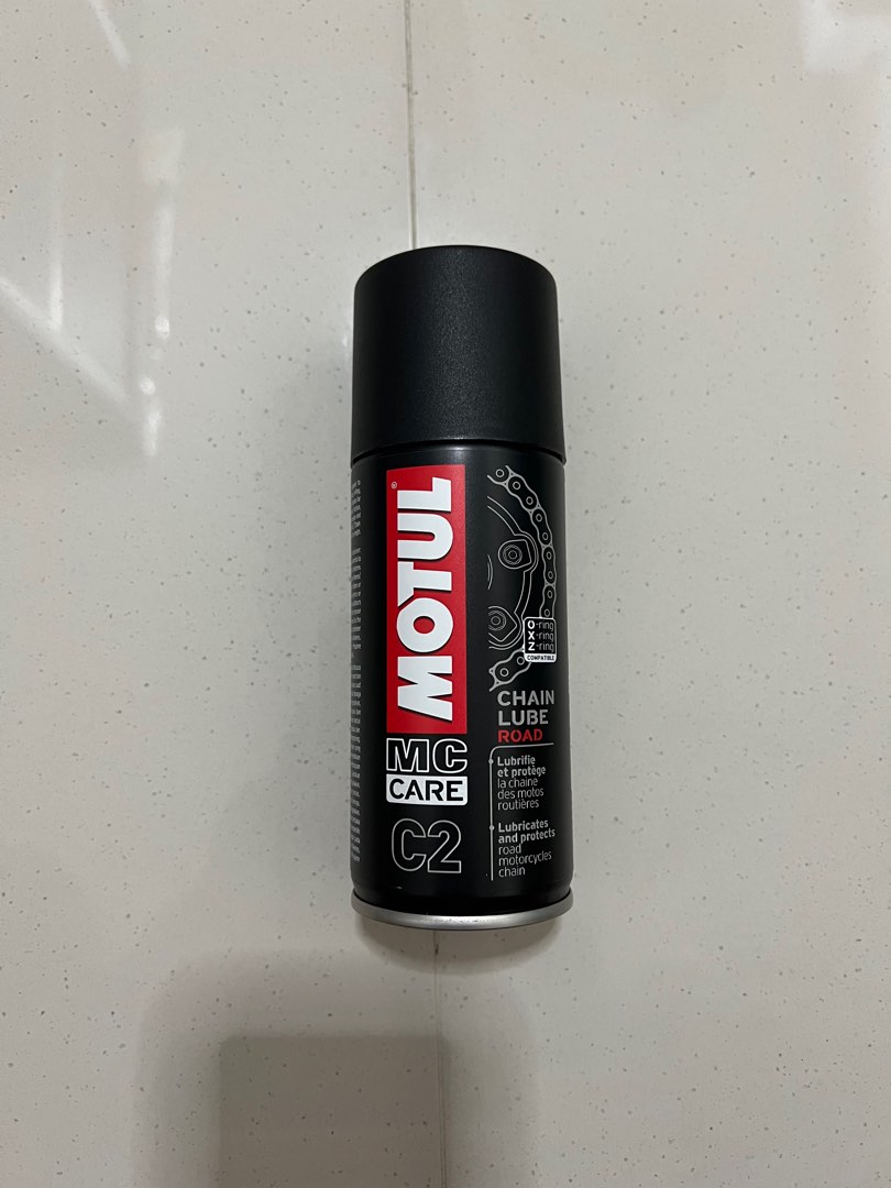 MOTUL MC CARE C2 CHAIN LUBE ROAD 150ml, Motorcycles, Motorcycle Accessories on Carousell
