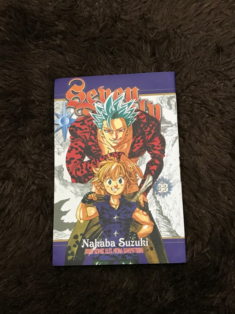 Buku komik Nanatsu no taizai 33 / seven deadly sins 33 manga, Buku & Alat Tulis, Komik dan Manga ...