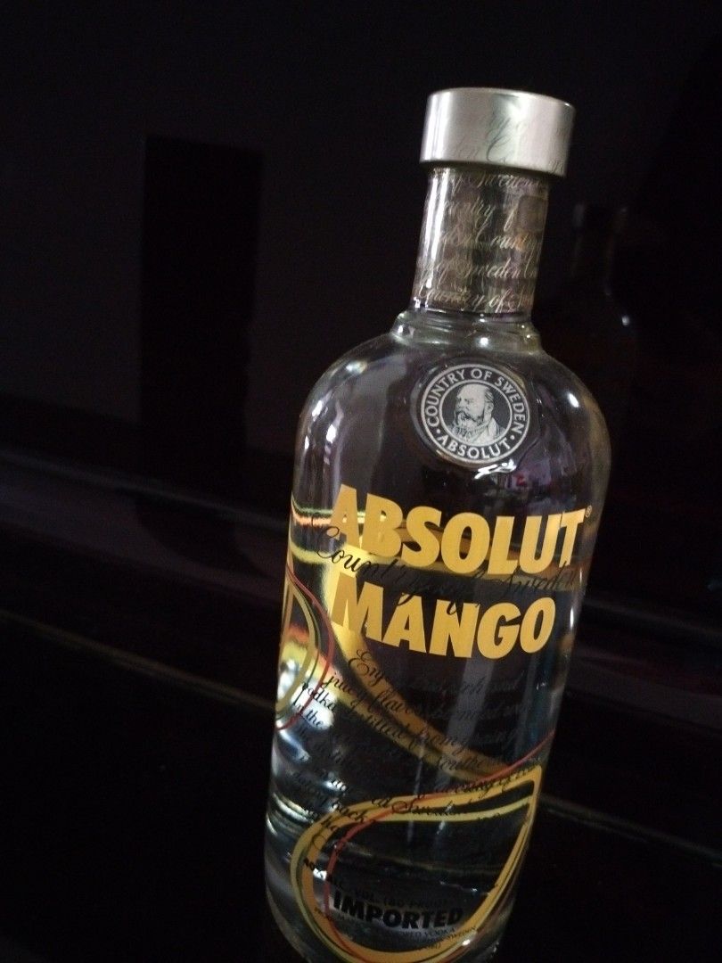 New Absolute vodka mango 700ml, Food & Drinks, Alcoholic Beverages on ...