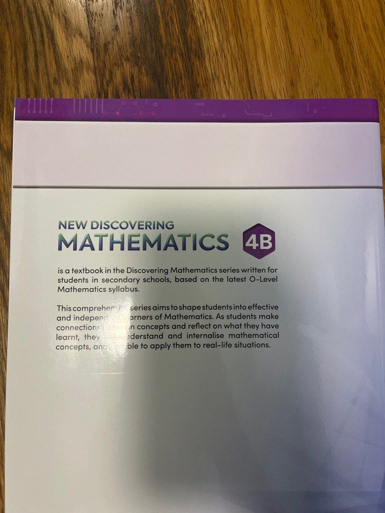 New Discovering Mathematics 4B, Hobbies & Toys, Books & Magazines ...