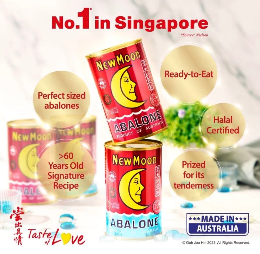New Moon Australia Abalone, Food & Drinks, Local Eats on Carousell
